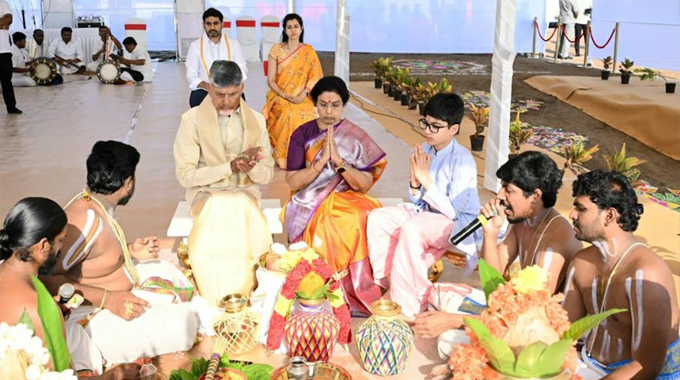 CBN House: అమరావతిలో చంద్రబాబు సొంతిల్లు..! విమర్శలకు చెక్ ...