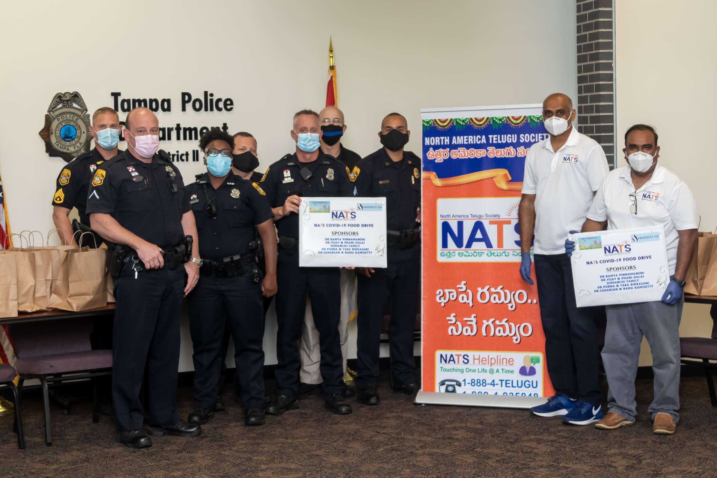 టెంపా పోలీస్ డిపార్ట్మెంట్ తో నాట్స్ లంచ్ - Latest Telugu News | తెలుగు ...