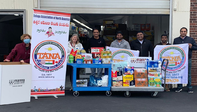 TANA Mid-Atlantic Team Food Drive in Philadelphia - Latest Telugu News ...